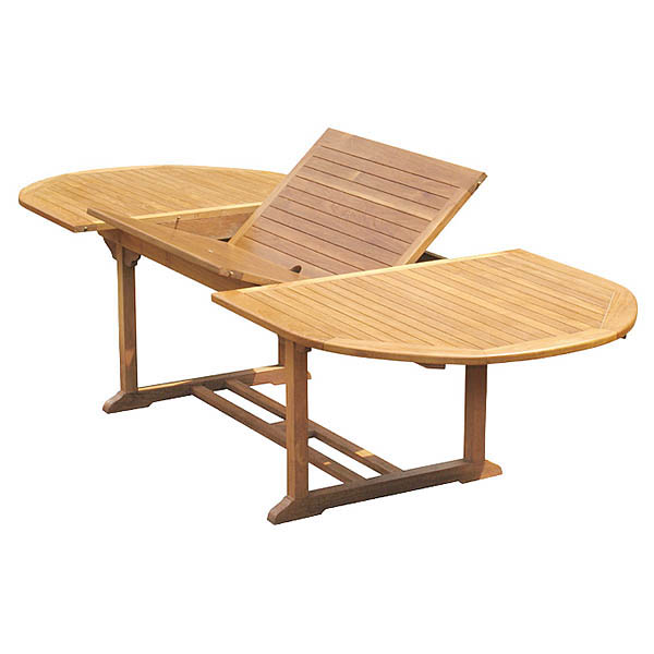 Extendable Teak Dining Table TOTXT013 Outdoor Extension Tables